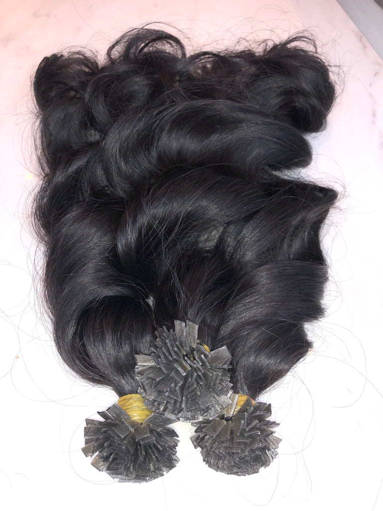 Posh Raw Indian Ktip Extensions – poshhairboutique